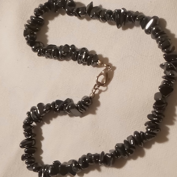 Vintage | Jewelry | Genuine Hermit Necklace Heavy Natural Stone ...